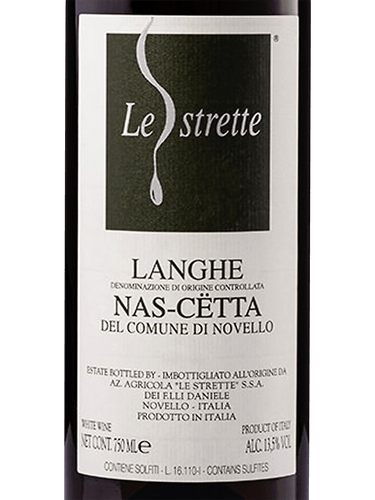 Le Strette Nas-Cetta del Comune di Novello Langhe | Vivino US