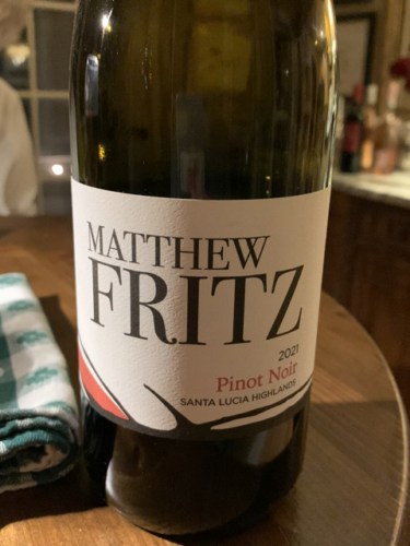 Matthew Fritz Pinot Noir | Vivino US