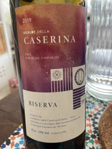 Cantine Riva Morcote Riserva Merlot della Casarina | Vivino US