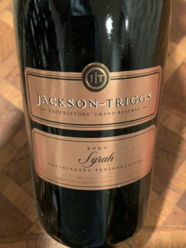 Jackson-Triggs Proprietors' Grand Reserve Syrah | Vivino US