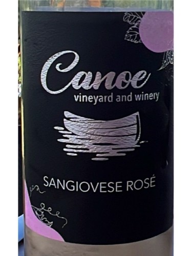Canoe Vineyard and Winery Sangiovese Rosé | Vivino US