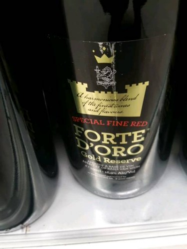 Forte d'Oro Gold Reserve Forte d'Oro Special Fine Red | Vivino US