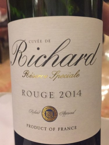 Cuvée de Richard Réserve Spéciale Rouge | Vivino US