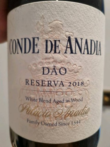 2018 Palacio Anadia Conde de Anadia Reserva Tinto | Vivino US