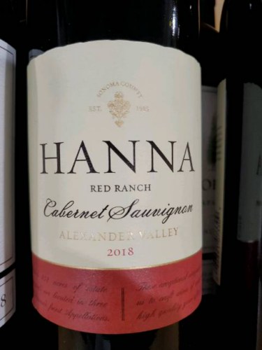 Hanna Red Ranch Cabernet Sauvignon | Vivino US