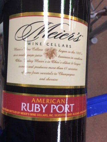 Meier's Wine Cellars Ruby Port | Vivino English