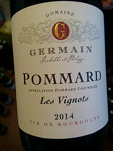Domaine Isabelle & Philippe Germain Pommard 'Les Vignots' | Vivino France