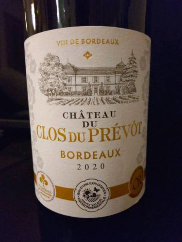 Château du Clos du Prévôt Bordeaux | Vivino US