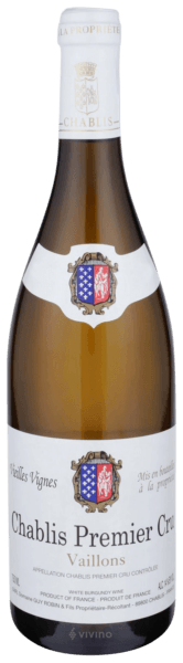 Domaine Guy Robin & Fils Vieilles Vignes Chablis Premier Cru 'Vaillons ...