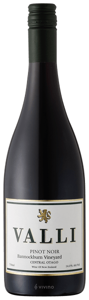 Valli Bannockburn Vineyard Pinot Noir | Vivino US Valli Bannockburn Vineyard Pinot Noir | Vivino US