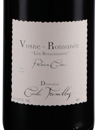 Domaine Cecile Tremblay Vosne-Romanée Premier Cru 'Les Beaumonts ...