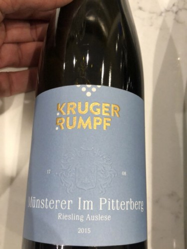 Kruger-Rumpf Münsterer Pittersberg Riesling Auslese | Vivino US