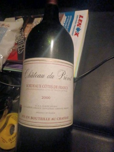 Claude Delmas Château de Prévot Bordeaux Côtes de Francs | Vivino US
