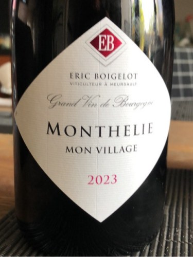 Eric Boigelot Mon Village Monthelie | Vivino US