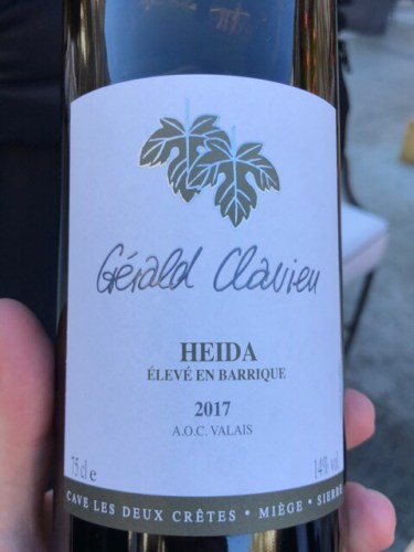 Gerald Clavien Heida Élevé En Barrique | Vivino Australia