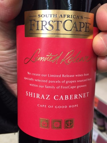 First Cape Limited Release Shiraz - Cabernet | Vivino US