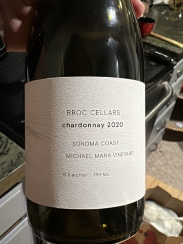 Broc Cellars Michael Mara Vineyard Chardonnay | Vivino English