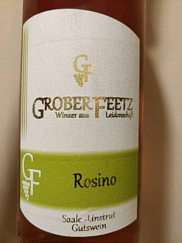 Grober Feetz Rosino | Vivino US