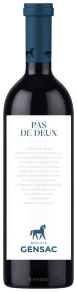Domaine de Gensac Pas de Deux | Vivino Canada