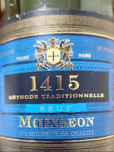 Moingeon 1415 Brut | Vivino 日本