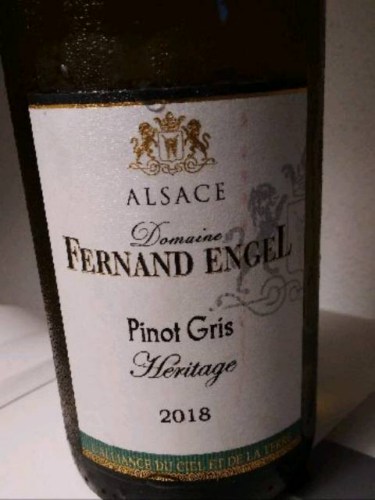 Fernand Engel Héritage Pinot Gris | Vivino US