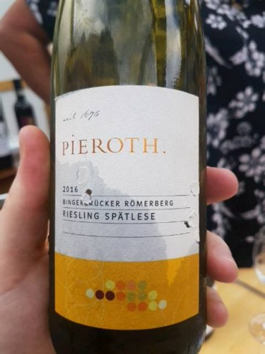 Pieroth Bingerbrücker Rümerberg Riesling Spätlese | Vivino US