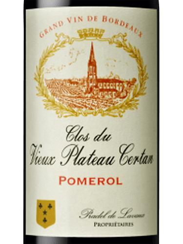 Clos du Vieux Plateau Certan Pomerol | Vivino Australia