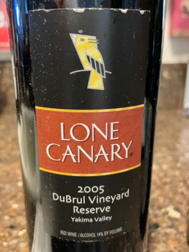 Lone Canary DuBrul Vineyard Reserve | Vivino US