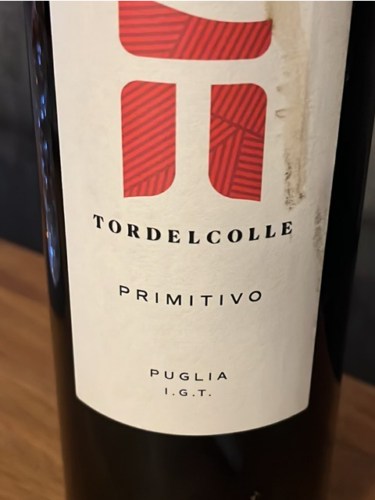 Tor del Colle Primitivo | Vivino US