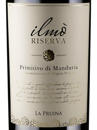 La Pruina Ilmò Riserva Primitivo di Manduria | Vivino US