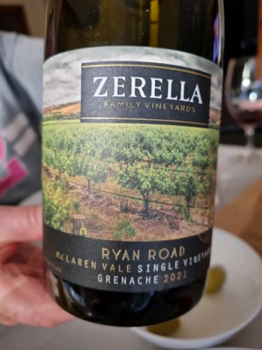 Zerella Ryan Road Single Vineyard Grenache | Vivino US