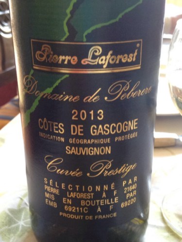Pierre Laforest Domaine de Peberere Cuvée Prestige Sauvignon | Vivino ...