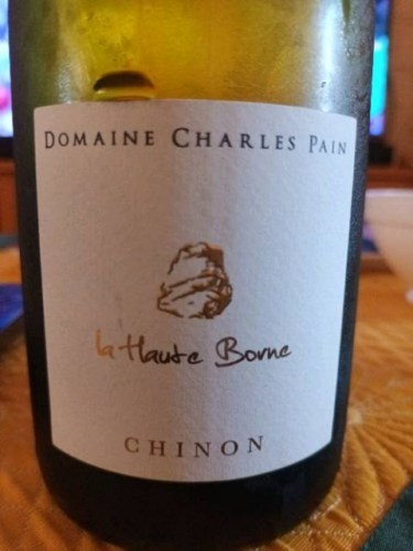 Domaine Charles Pain La Haute Borne Chinon | Vivino France