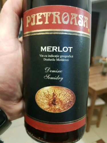 Pietroasa Merlot Demisec | Vivino US