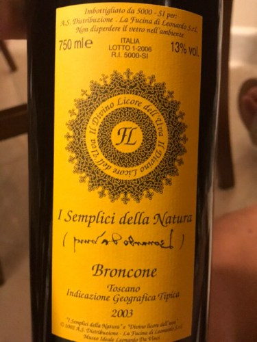 La Fucina di Leonardo I Semplici della Natura Broncone | Vivino 日本