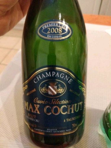 Max Cochut Cuvée Sélection Millesimé Brut Champagne Premier Cru ...