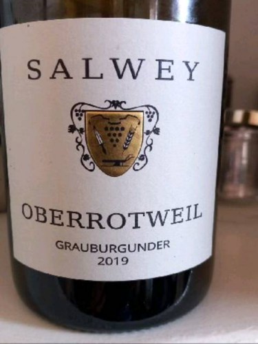 Salwey Oberrotweil Grauburgunder | Vivino US