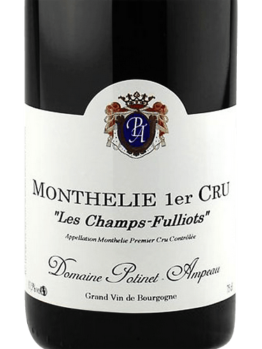 Domaine Potinet-Ampeau Monthélie 1er Cru 'Les Champs Fulliots' | Vivino ...
