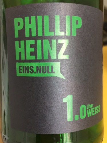 Phillip Heinz EINS.NULL Weiss | Vivino US