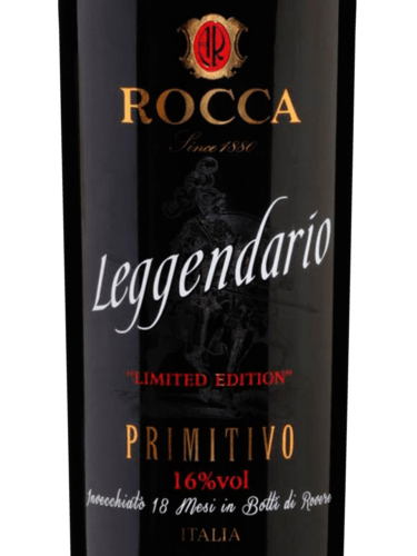 Rocca Leggendario Limited Edition Primitivo | Vivino US