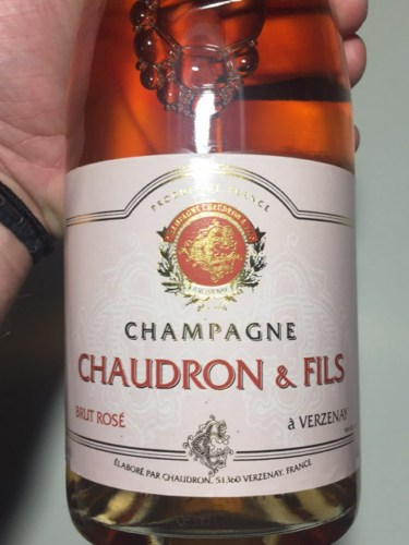 Chaudron Brut Rosé Champagne Grand Cru 'Verzenay' | Vivino US