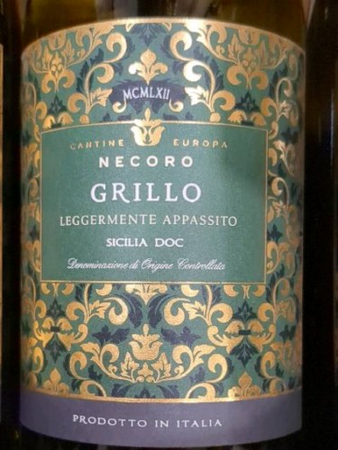 Cantine Europa Necoro Grillo | Vivino US