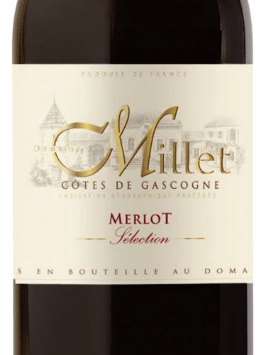 Château de Millet Sélection Merlot | Vivino