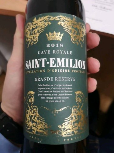 2018 Cave Royale Grande Réserve Saint-Emilion | Vivino US