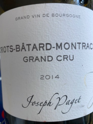 Joseph Paget Criots-Bâtard-Montrachet Grand Cru | Vivino