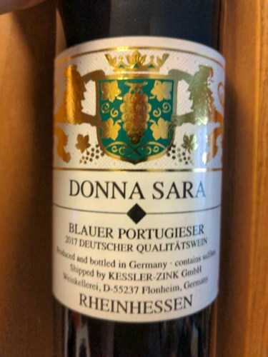 Kessler-Zink Donna Sara Blauer Portugieser | Vivino US