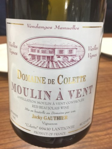 Domaine de Colette Vieilles Vigne Moulin-à-Vent | Vivino US