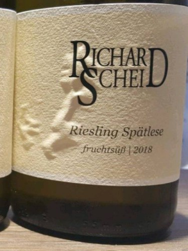 Richard Scheid Riesling Spätlese Fruchtsüss | Vivino Australia