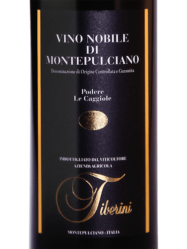 Tiberini Podere le Caggiole Vino Nobile di Montepulciano | Vivino English