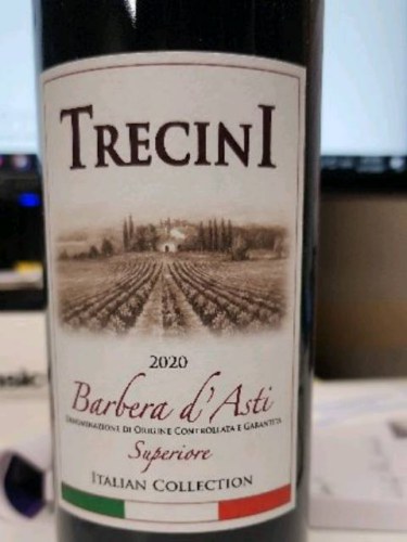 Trecini Barbera d'Asti Superiore | Vivino US